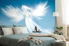 Samolepící tapeta podoba anděla v oblacích - 150x100 cm