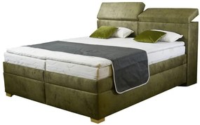 Postel YOGA BOXSPRING, 200x200 cm