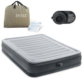 Nafukovací matrace INTEX 67768ND 191x137x33 cm s vestavěnou elektrickou pumpou