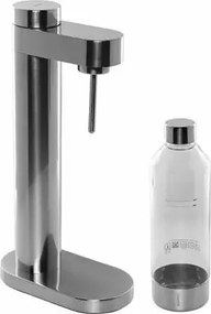 Stelton Brus Carbonator stříbrná / výrobník sody / bez láhve / bez CO2