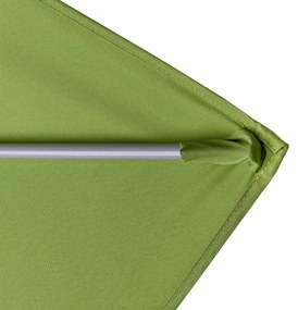 Doppler ACTIVE 210 x 140 cm - slunečník s automatickým naklápěním kličkou zelené jablko