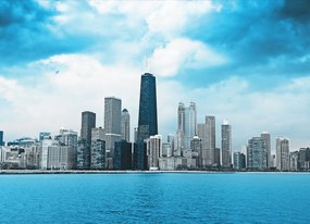 Malvis ® Tapeta Chicago panorama Vel. (šířka x výška): 144 x 105 cm
