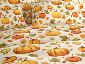 Povlečení z mikrovlákna AUTUMN PUMPKINS barevné Rozměr povlečení: 70 x 90 cm | 140 x 220 cm