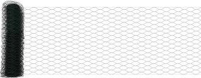 Hexagonální kotvení plotu 50 x 0,8 m Ocel potažená PVC Zelená 3352706