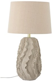 Béžová stolní lampa s textilním stínidlem (výška 64 cm) Natika – Bloomingville