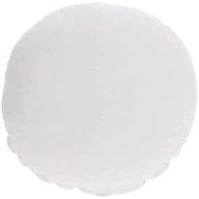 OnaDnes -20% Bílý povlak na polštář Kave Home Tamanne 45 cm