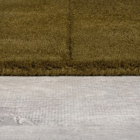 Flair Rugs, Běhoun Moderno Checkerboard Green, 60x230, zelená, chodba / předsíň