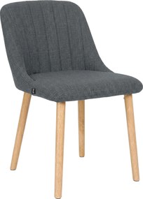 Jídelní židle Arie látka – světle šedá