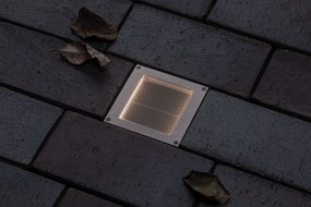 P 94238 Solární LED zemní svítidlo Aron 10x10 cm pohybové čidlo - PAULMANN