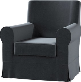 Potah na křeslo IKEA Ektorp Jennylund barva šedá látka sametová