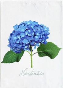 Keprová utěrka HORTENZIE MODRÁ 50 x 71 cm