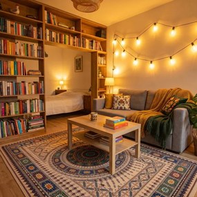 Protiskluzový koberec NOVO orientální vícebarevný