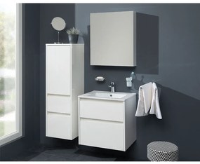 Mereo Opto koupelnová skříňka s keramickým umyvadlem 61 cm černá CN940