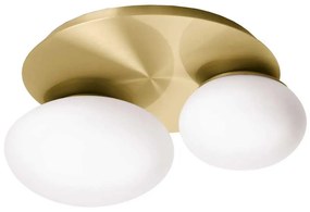 Ideal Lux | Ideal Lux - LED Stropní svítidlo NINFEA 2xLED/9W/230V zlatá | ID293653