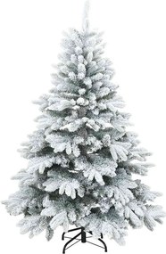 Umělý vánoční stromeček s 150 LED diodami Bílá 150 cm PE a PVC 3397603