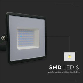 LED Reflektor LED/50W/230V 4000K IP65 černá