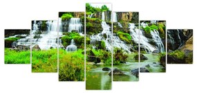 Obraz - vodopády (210x100 cm)