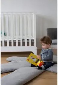 Childhome Hrací deka medvěd Teddy Jersey Grey 150cm