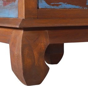 vidaXL Noční stolek 45 x 35 x 40 cm recyklované teakové dřevo [289056]