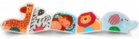 BabyOno dětská pískací knížka rozkládací slon a přátelé
