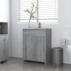 vidaXL Koupelnová skříňka 60 x 33 x 80 cm kompozitní dřevo [805029] Barva: Bílá