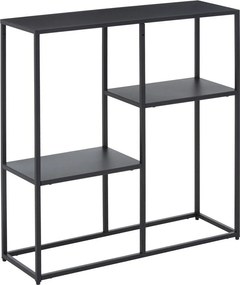 Černý ocelový regál 80x81x26 cm Acero – Premier Housewares