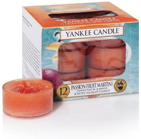 Yankee Candle - čajové svíčky Passion Fruit Martini (Tropický koktejl s Martini) 12 ks