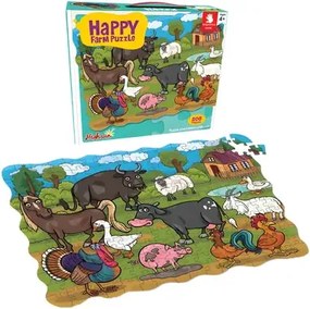RAPPA Puzzle Farma / 208 dílků / 90 x 64 cm / od 4 let