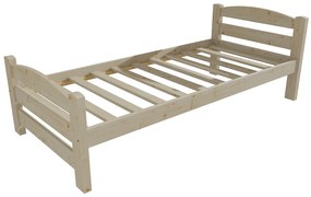 Vomaks Dětská postel DP 008 Rozměr: 70 x 160 cm, Barva: surové dřevo