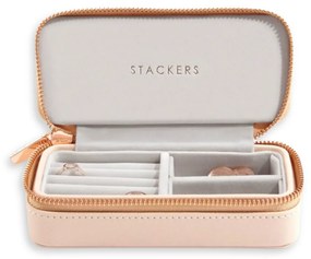 Stackers, Cestovní šperkovnice Blush Medium Travel | růžová 75343