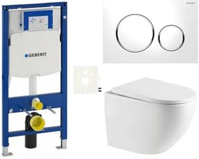 Závěsný wc set do lehkých stěn / předstěnová SAT SIKOGESTOR67S20