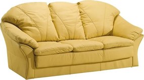 Casarredo - Komfort nábytek Rozkládací trojmístná pohovka BOHDAN kůže/ekokůže | potah: kůže Magnolia