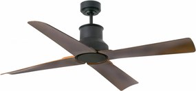 FARO 33481 WINCHE, hnědá, stropní ventilátor s DC motorem - FARO