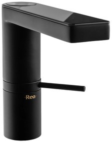 Rea Amar LCD, umyvadlová baterie, černá, REA-B2065