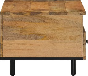 vidaXL Konferenční stolek 80x54x40 cm masivní mangovníkové dřevo [356904] Barva: Přírodní