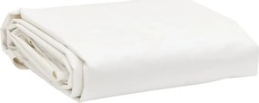 vidaXL Plachta 650g / m² 2,5 x 4,5 m [42017797] Barva: Bílá