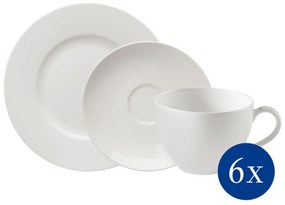 Villeroy & Boch Porcelánový kávový servis Basic White Vivo, 18 ks 19-5277-7126