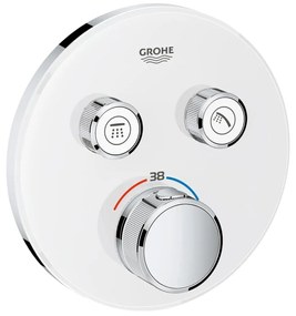 Termostat Grohe Smart Control s termostatickou baterií Moon White, Yang White 29151LS0