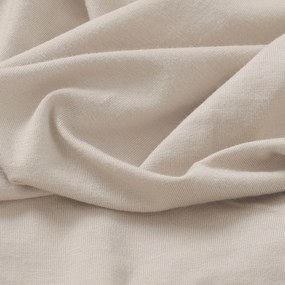 Goldea bambusové elastické prostěradlo - šedohnědé 90 x 200 cm