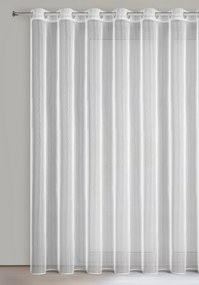 ZÁCLONA NA KROUŽCÍCH ESEL 350X250 CM BÍLÁ