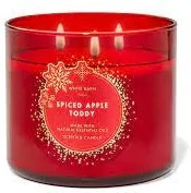 Bath & Body Works SPICED APPLE TODDY vonná svíčka 411g