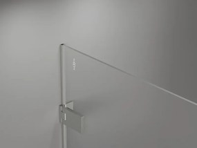 Mexen Lunar-F L, skládací sprchový kout levý 100 x 70 cm, 8mm čiré sklo, ocelový profil, 836L-100-070-97-00-L