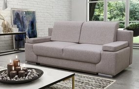 Casarredo - Komfort nábytek Rozkládací pohovka CARACAS s úložným prostorem, výběr barev | potah: nubuk 133