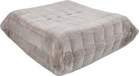 Livarno® Interiérový lounge taburet, béžová