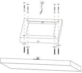 Eglo 900057 - LED RGBW Stmívatelné stropní svítidlo TURCONA-Z LED/16W/230V