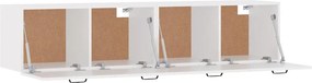 Nástěnné skříňky 2 ks bílé 60x36,5x35 cm kompozitní dřevo 3115636