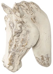 Nástěnná dekorace hlava koně - 32*16*45 cm