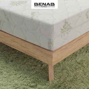 Tvrdá/středně tvrdá pěnová oboustranná/termoregulační matrace 120x200 cm BonLife VISCO – BENAB