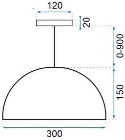 TooLight Stropní svítidlo Mesa 180976 šedé
