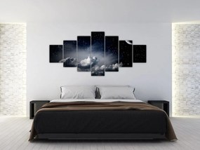 Obraz - Hvězdná obloha (210x100 cm)